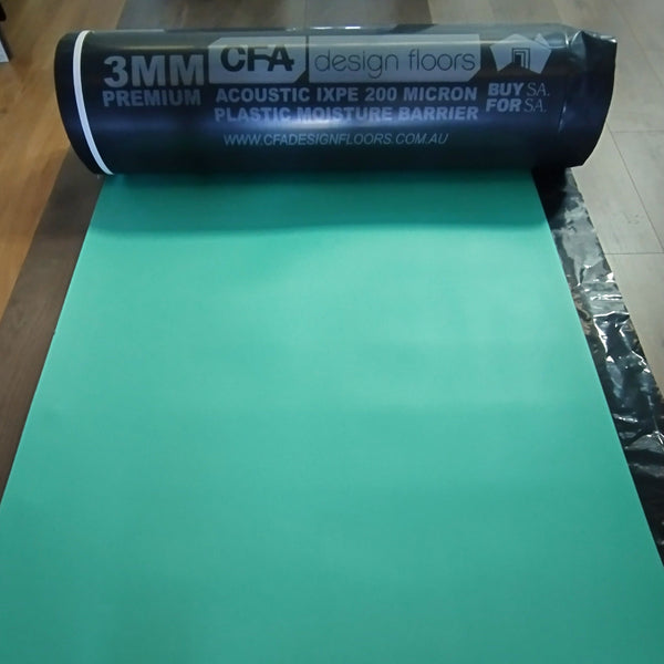 "3mm Green Acoustic Underlay | Ideal for Architects & Designers | SA ...